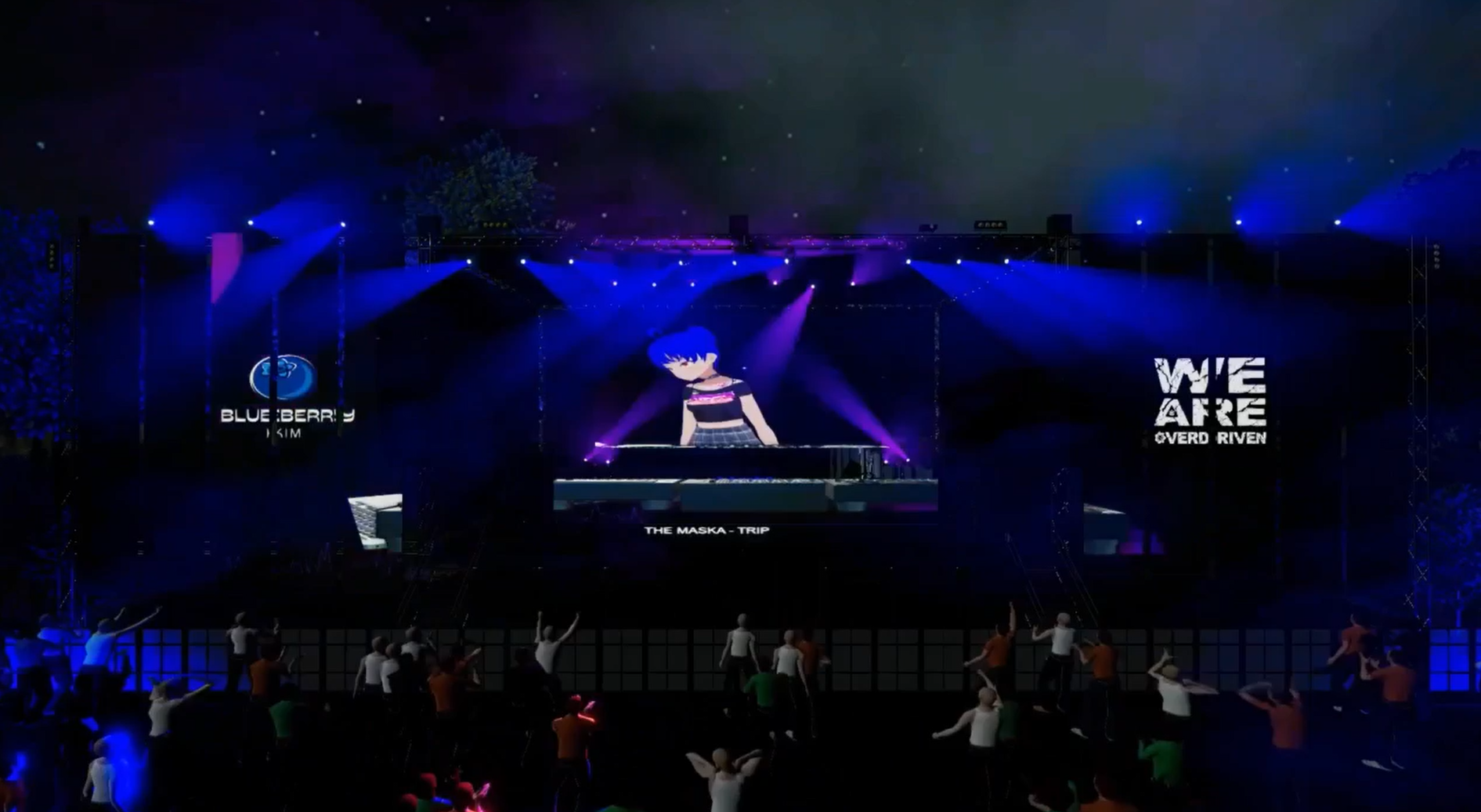 Blueberry Kim - VTuber Fest - The Beginning - Vtuber DJ